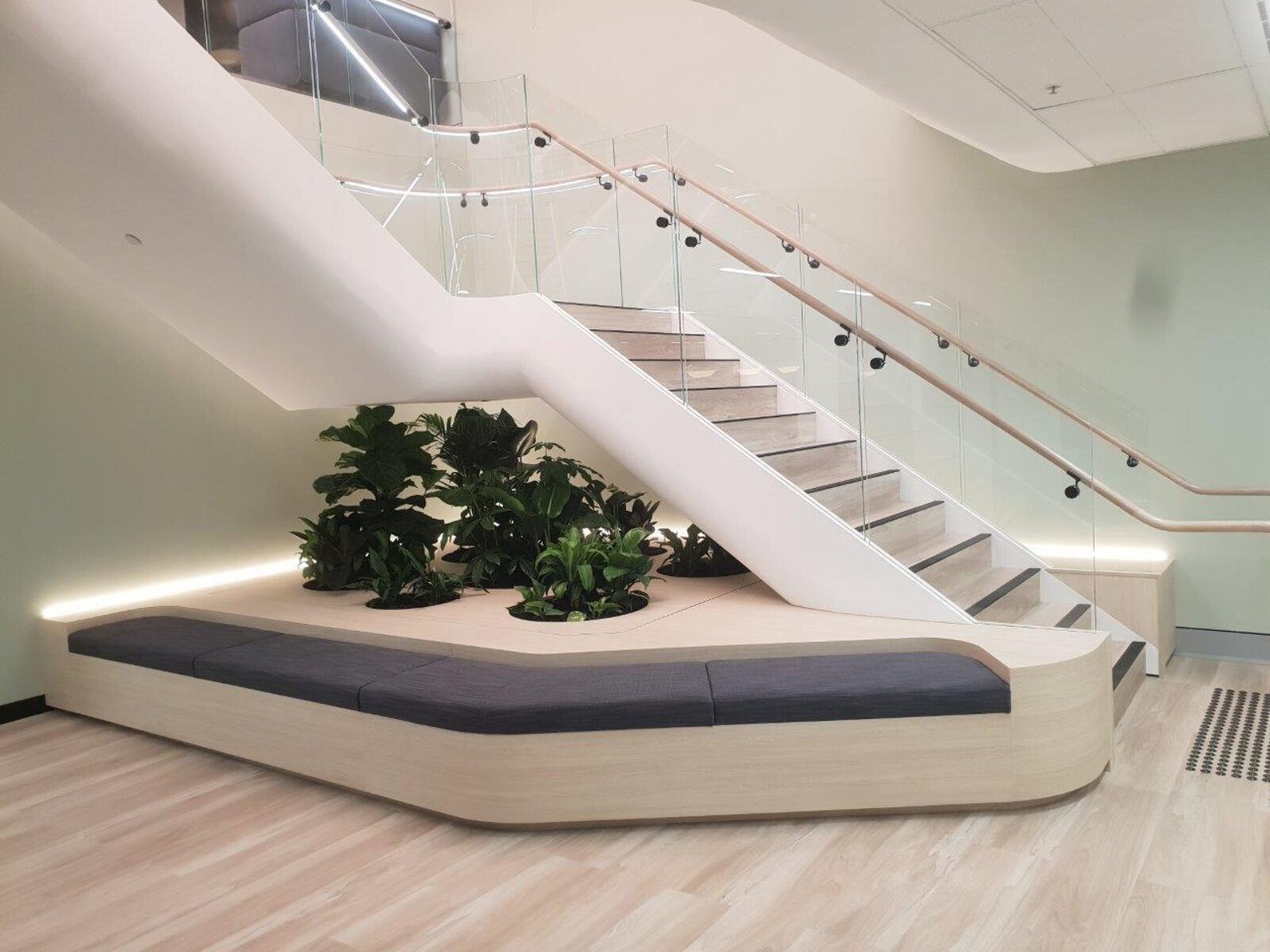 AEMC Office Staircase - Lucan Engineering