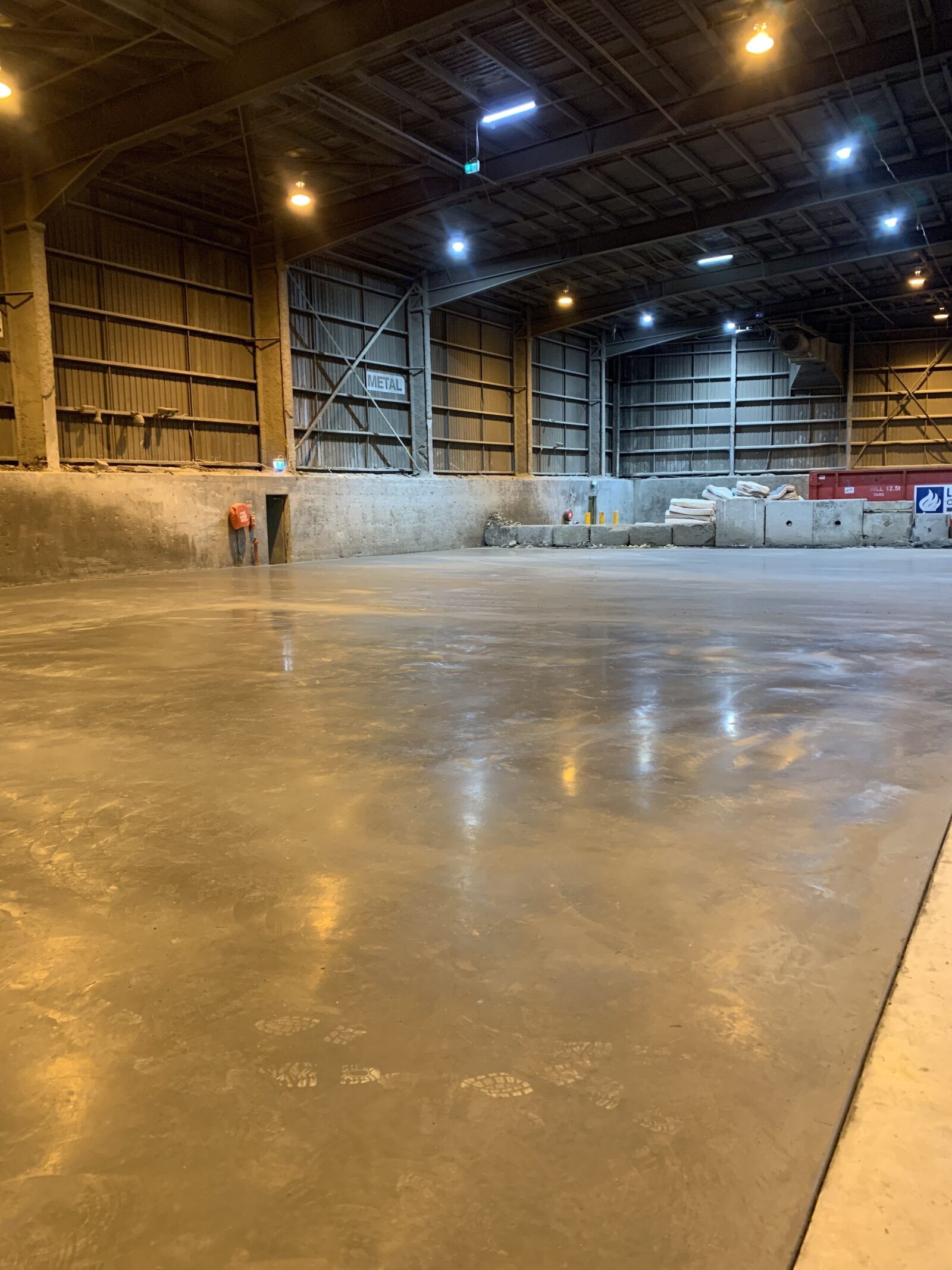 Veolia Topping Slab Repatriation Works - Lucan Engineering