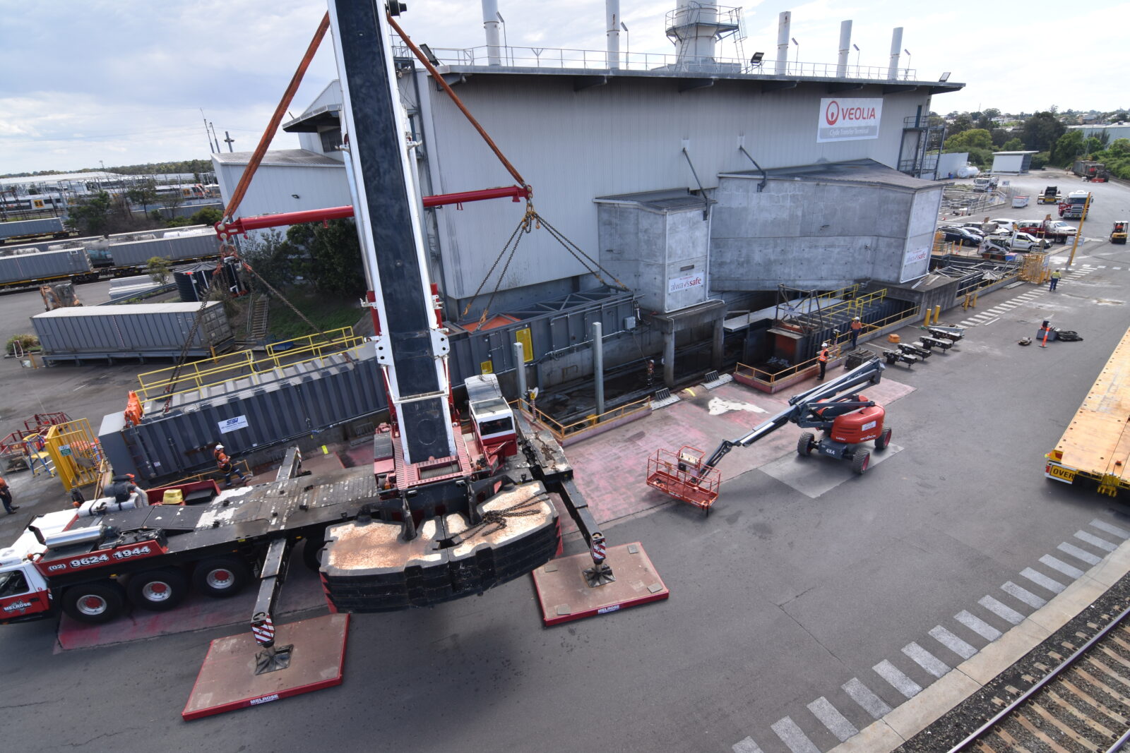 Veolia Compactor Replacement Project - Lucan Engineering