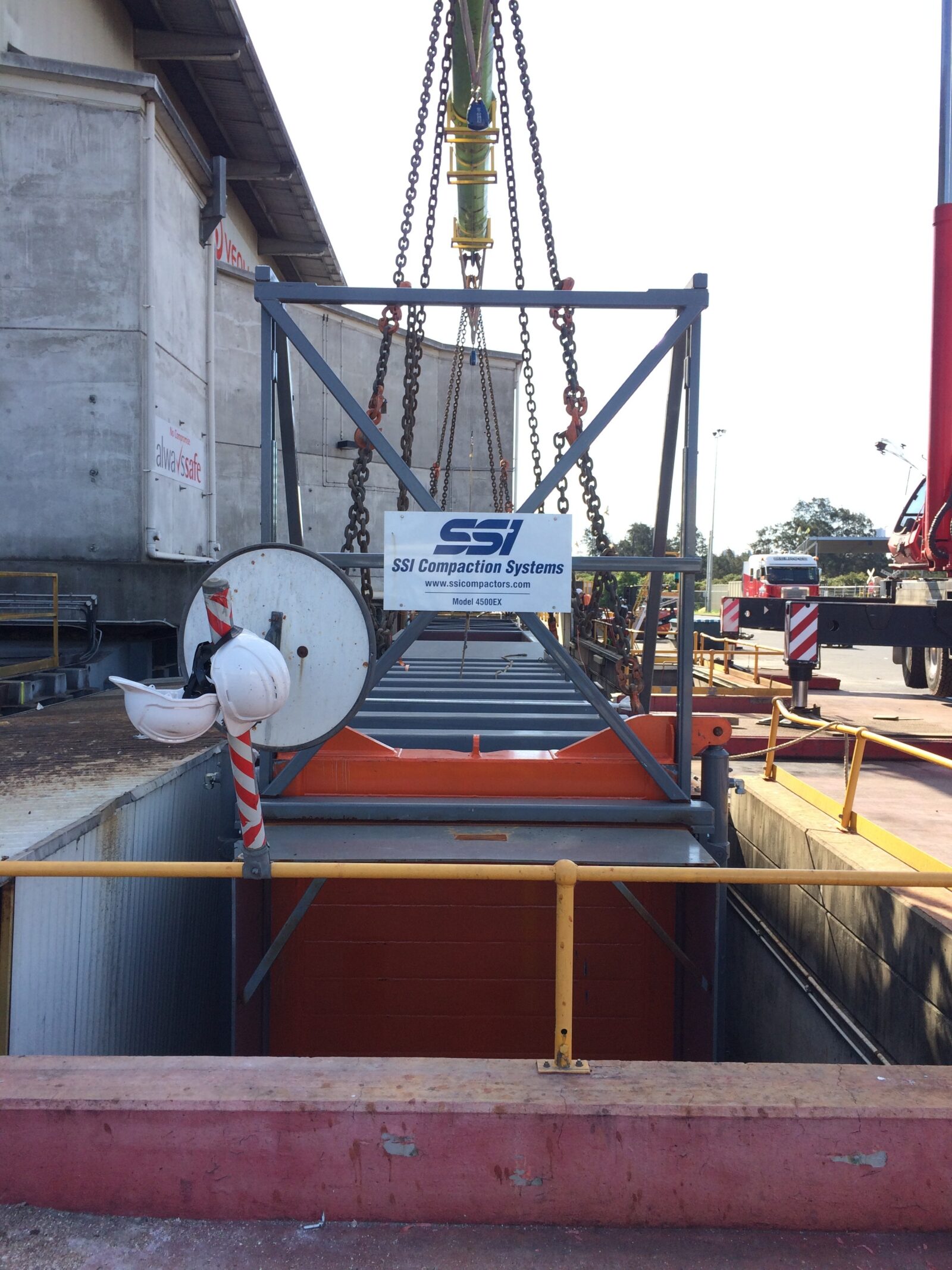 Veolia Compactor Replacement Project - Lucan Engineering