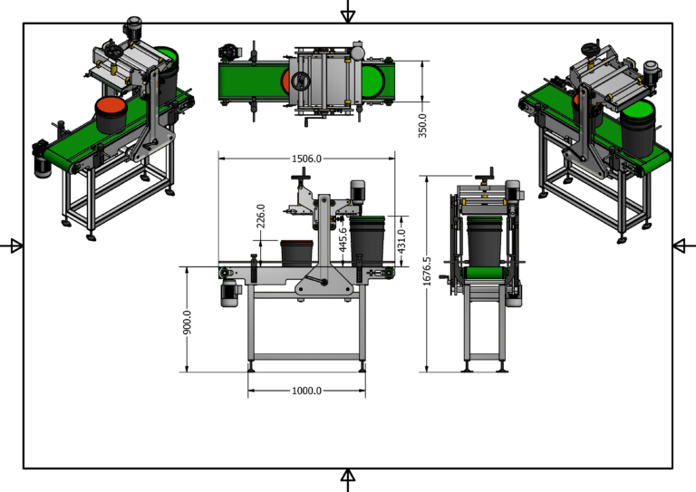 Conveyor Lid Press Machine - Lucan Engineering