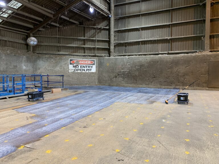 Veolia Topping Slab Repatriation Works - Lucan Engineering